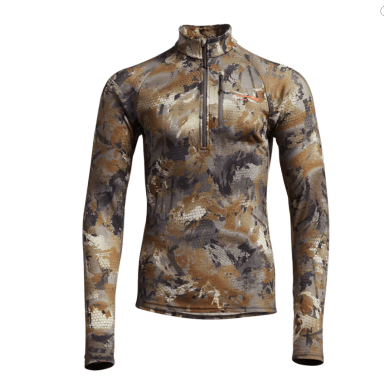 Merino 220 Core Zip WT Optifade Timber Sitka - GearHunt